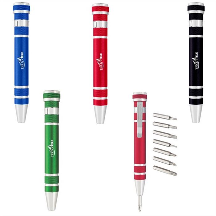 HH7210 8 In 1 Aluminum Multi-Tool Kit With Custom Imprint